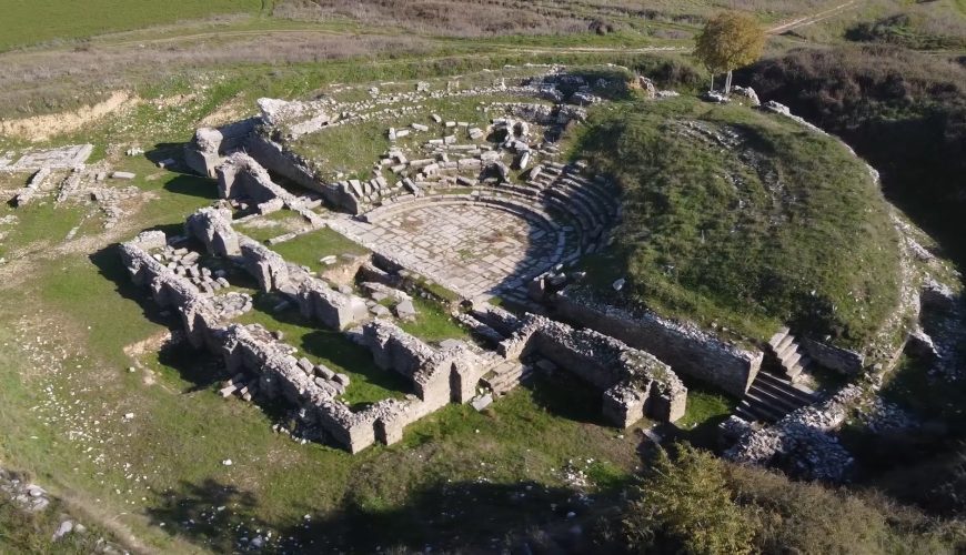 Hadrianopolis: The ruins of a roman site in Gjirokaster - Bukowski ...